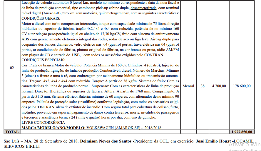 Emserh vai gastar R$ 5,5 milhões em locação de veículos - Neto Ferreira ...